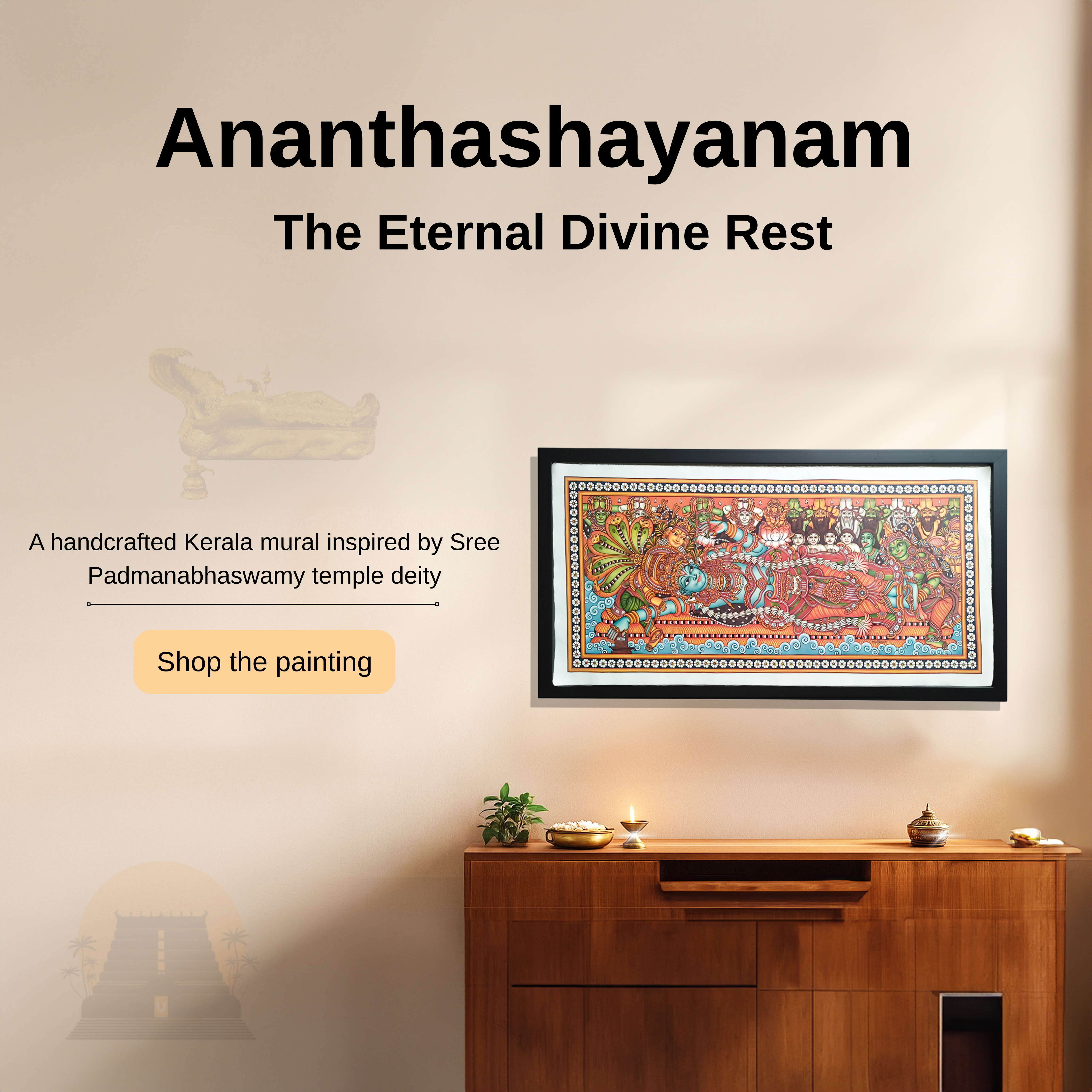 Ananthasayanam: The Divine Rest of Vishnu and the Story Behind the Mur ...